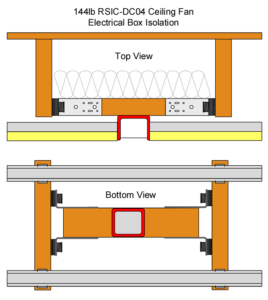 Sound Isolation Brackets | RSIC-DC04 | PAC International, LLC