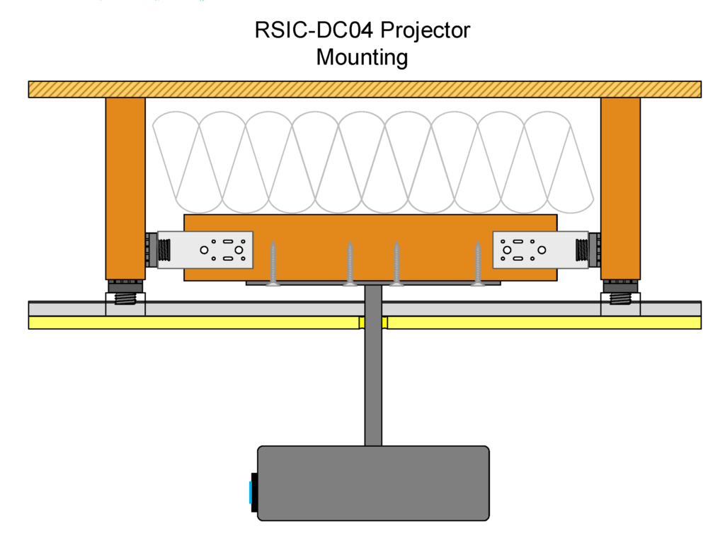 Sound Isolation Brackets | RSIC-DC04 | PAC International, LLC