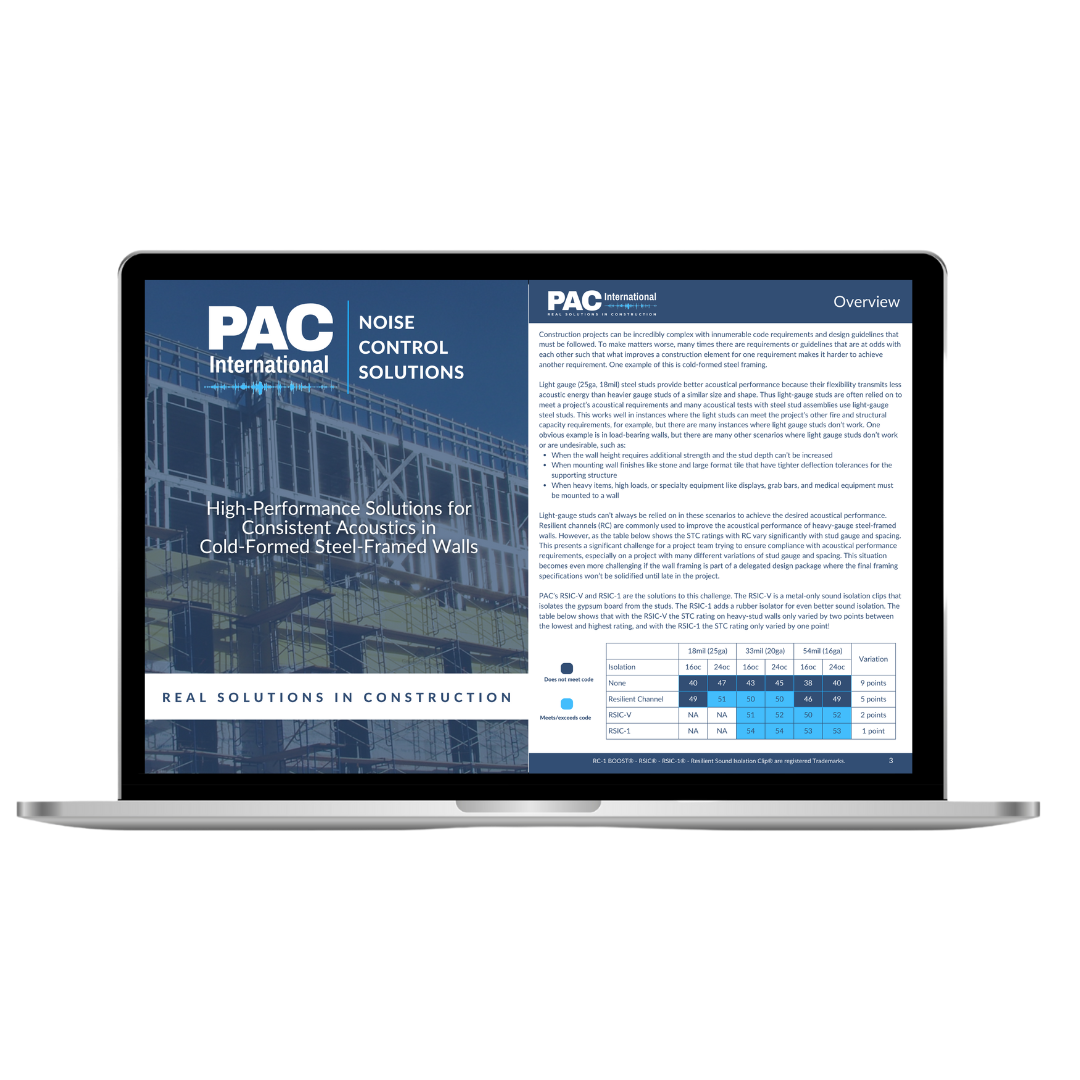 PAC International, LLC | Vibration Isolation Products